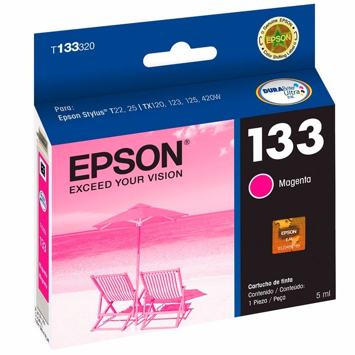 Cartucho EPSON Mod. T25/TX135 Magenta T1 - devotoweb