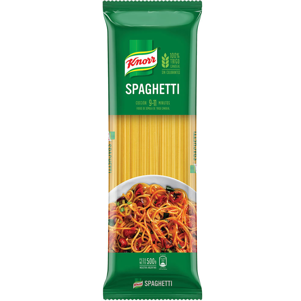 Fideos spaghetti KNORR 500 g - geantun