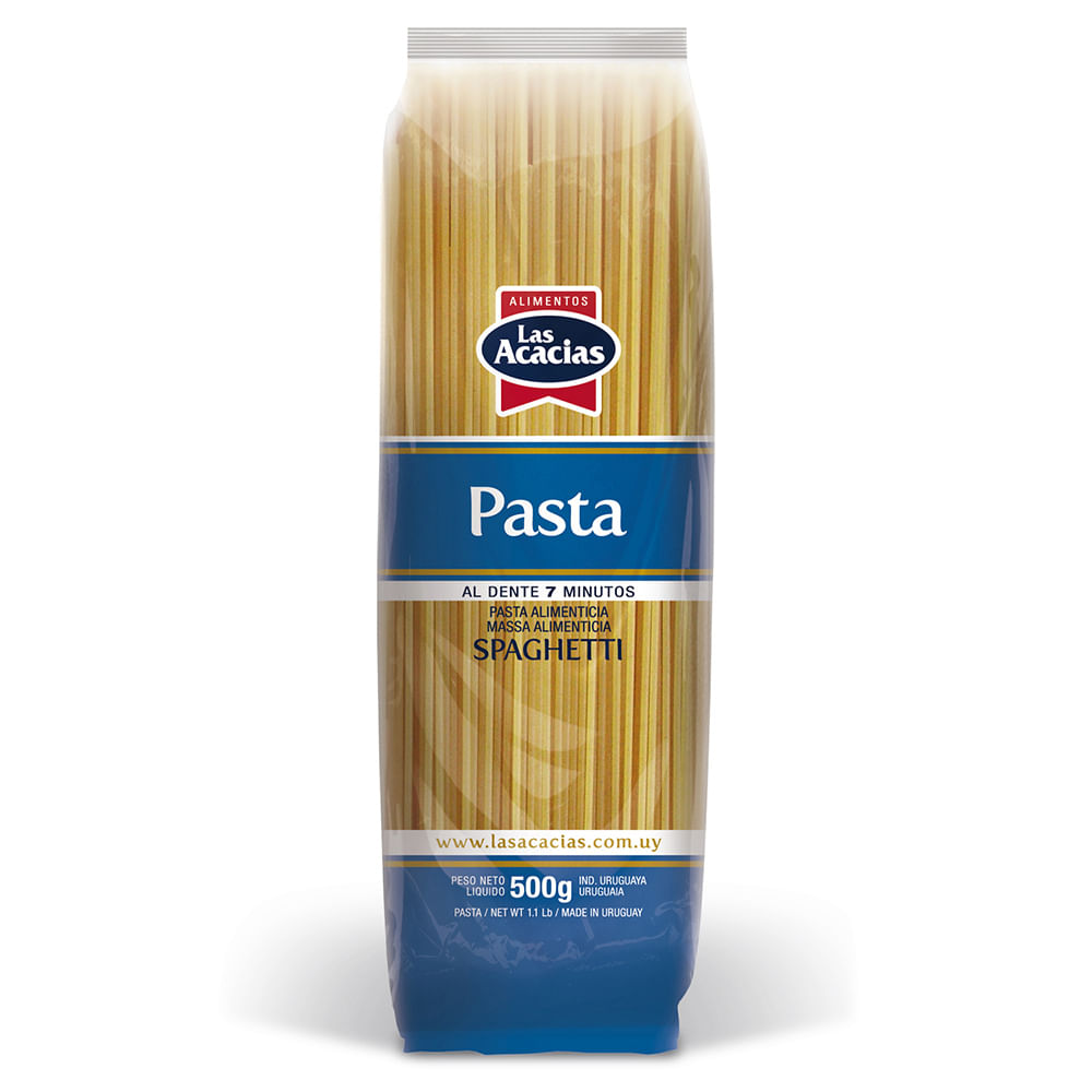 Fideos LAS ACACIAS Spaghetti 500 g - devotoweb