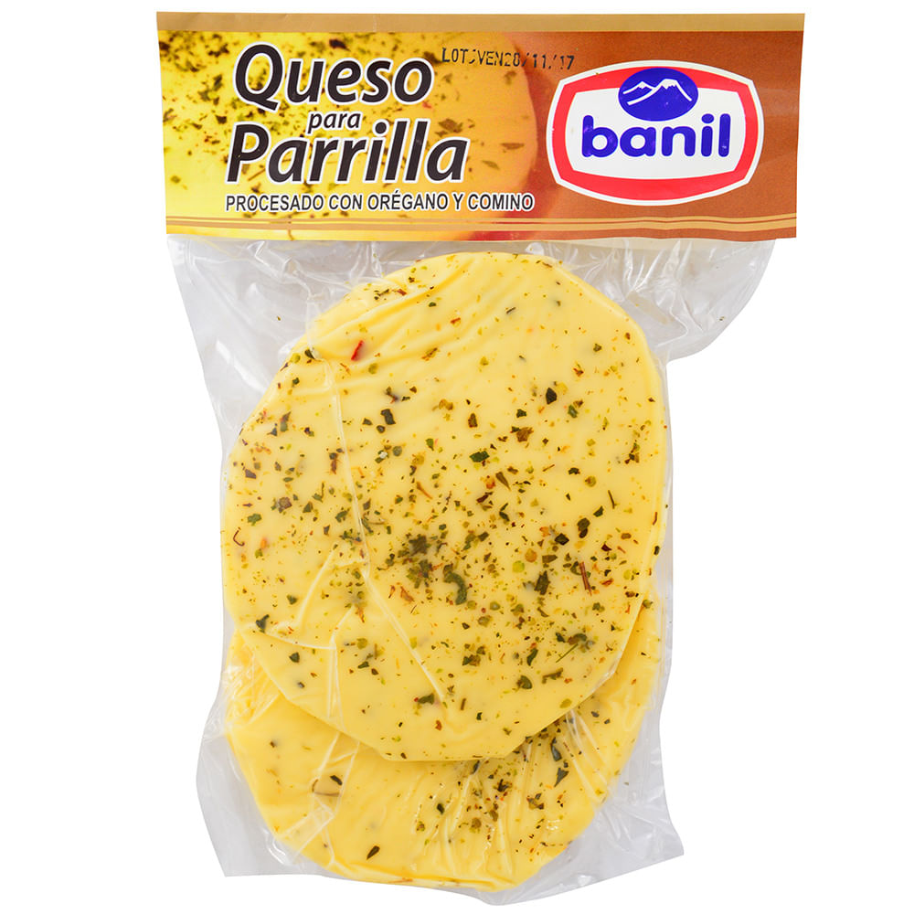 Queso parrillero con orégano BANIL fracción x 300 g - devotoweb