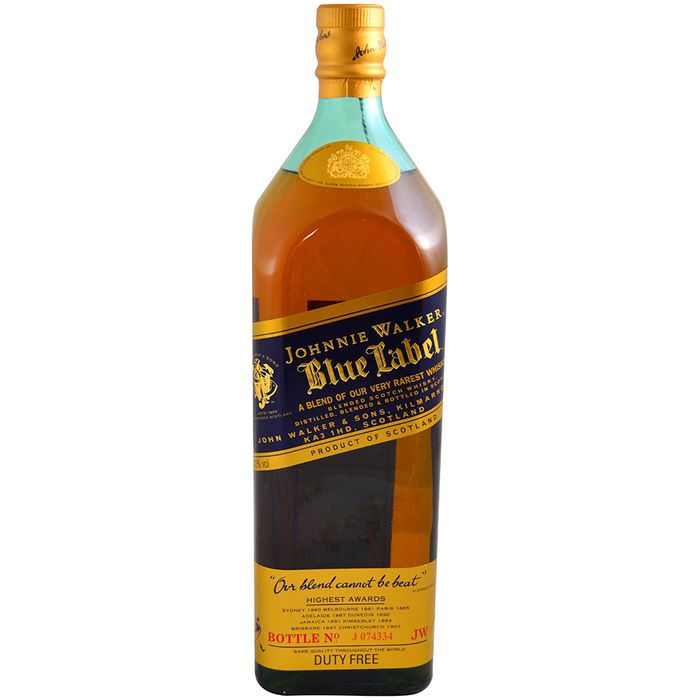 Whisky Escocés Johnnie Walker Azul Magnum 1,75L - disco
