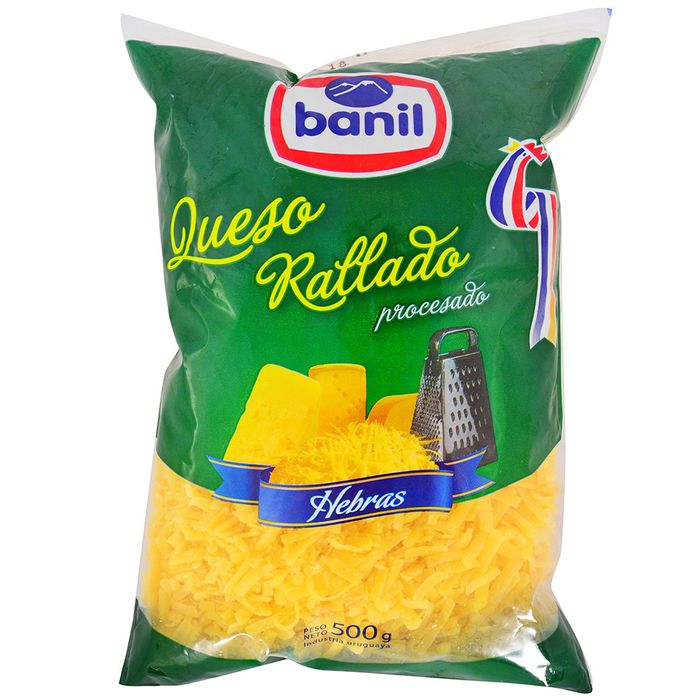 Queso rallado BANIL grueso 500 g - disco