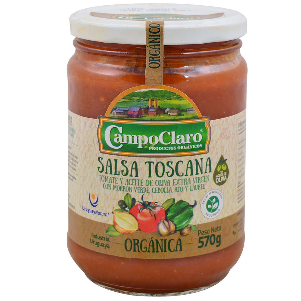 Salsa toscana CAMPOCLARO 570 g - disco