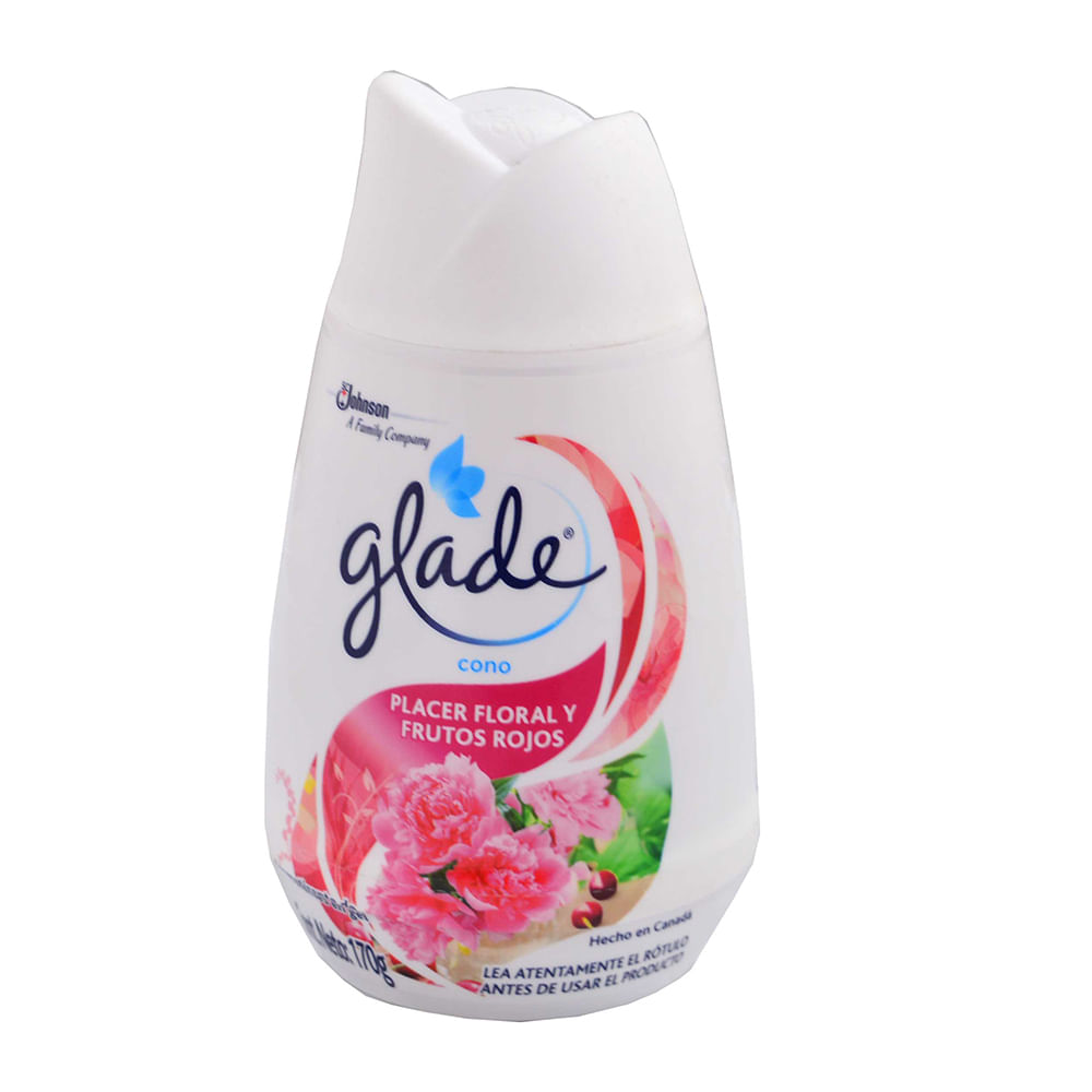 Desodorante ambiente GLADE cono floral y frutos - disco