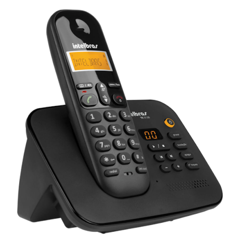 Teléfono Inalámbrico Intelbras ts3130 - disco