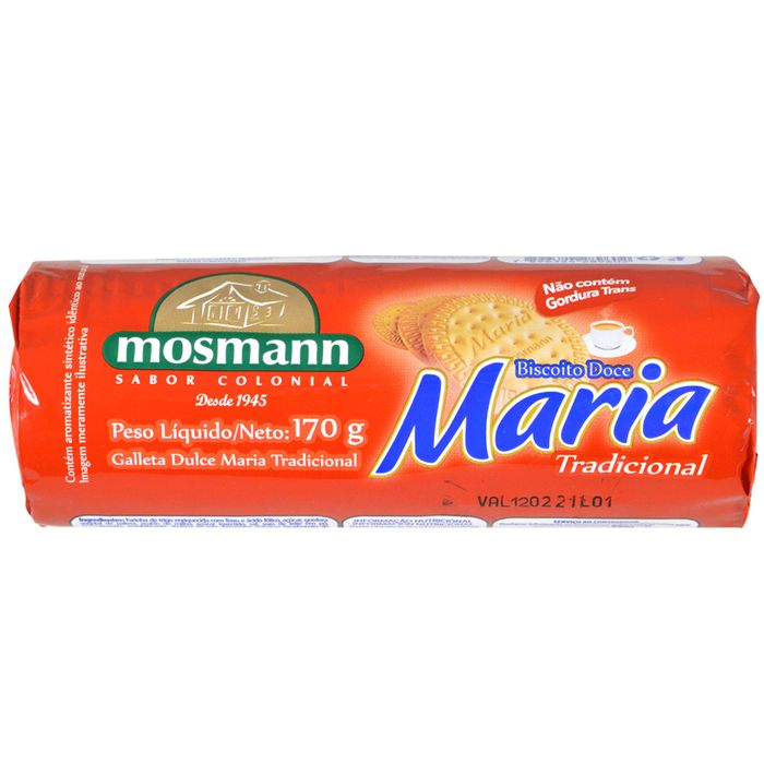 Galletita Maria MOSMANN 170 g - devotoweb