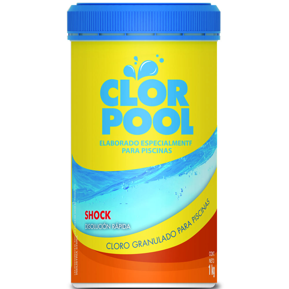 Cloro CLOR POOL granulado 1kg - disco