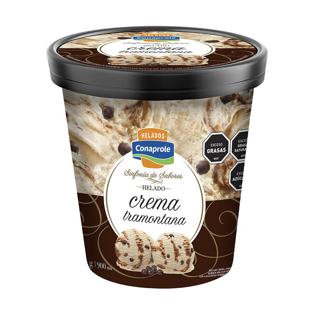Helado CONAPROLE crema tramontana 500 g - devotoweb