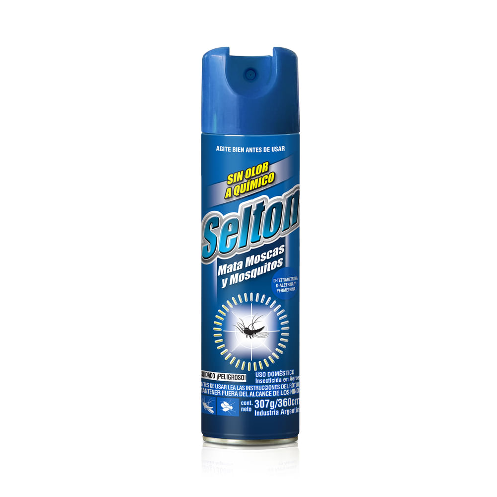 Insecticida SELTON Azul mata moscas y mosquitos - devotoweb