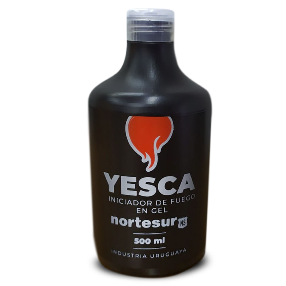 Iniciador de fuego Yesca gel 500 ml - disco