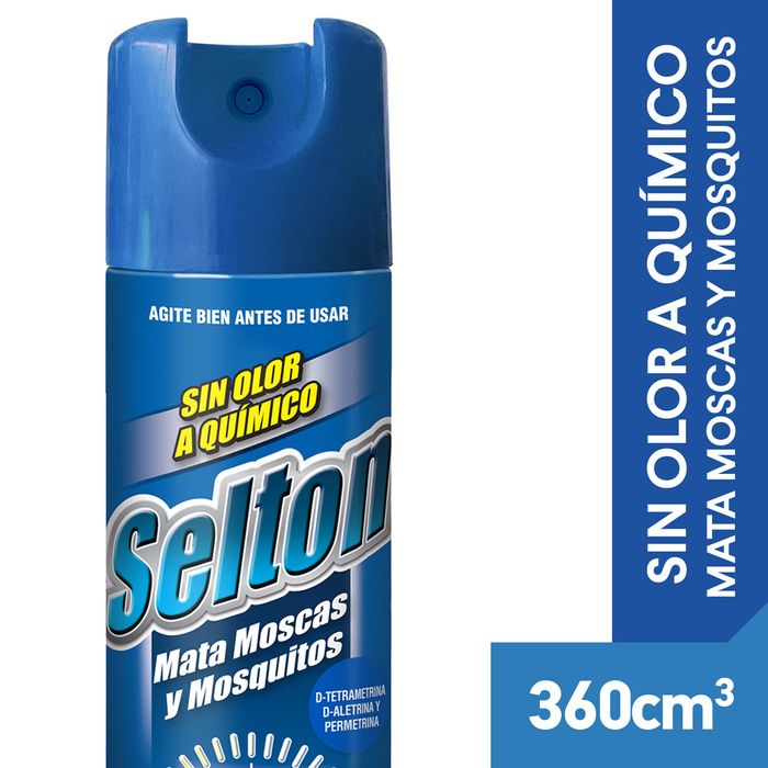Insecticida SELTON Azul mata moscas y mosquitos - disco