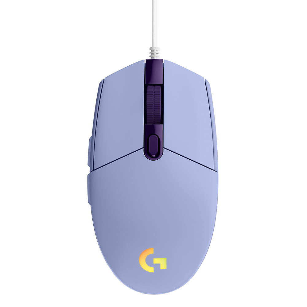 Mouse Gaming LOGITECH Mod. G203 lila lightsync - disco