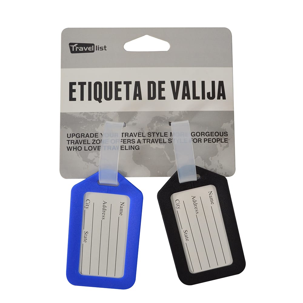Etiqueta para valija 2 un. - devotoweb