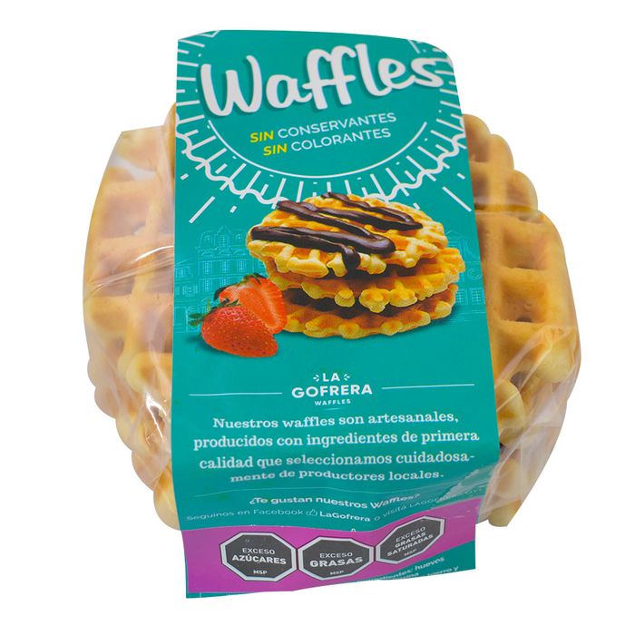 Waffles x 4 un. - disco