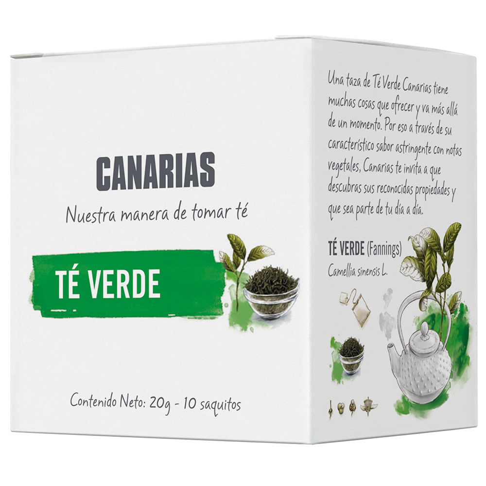 Té verde CANARIAS 10 un. - devotoweb
