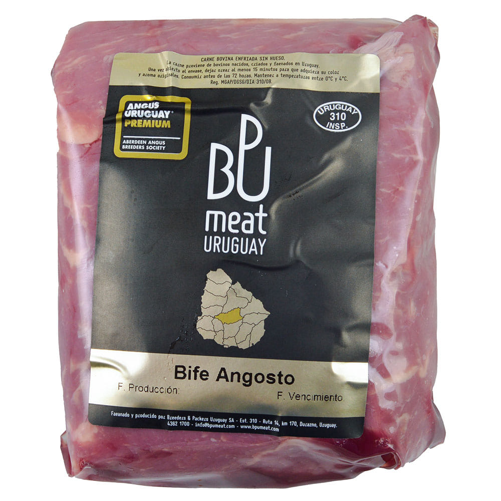 Bife angosto angus BPU al vacío x 600 g - devotoweb