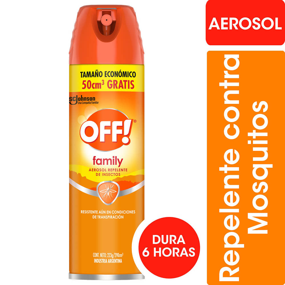 Repelente OFF 290 ml - devotoweb