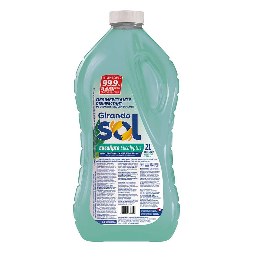 Desinfectante GIRANDO SOL eucalipto 2 L - devotoweb