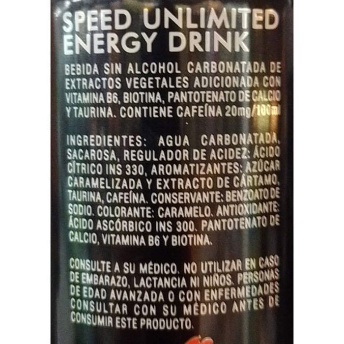 Bebida Energizante SPEED 473 ml - devotoweb