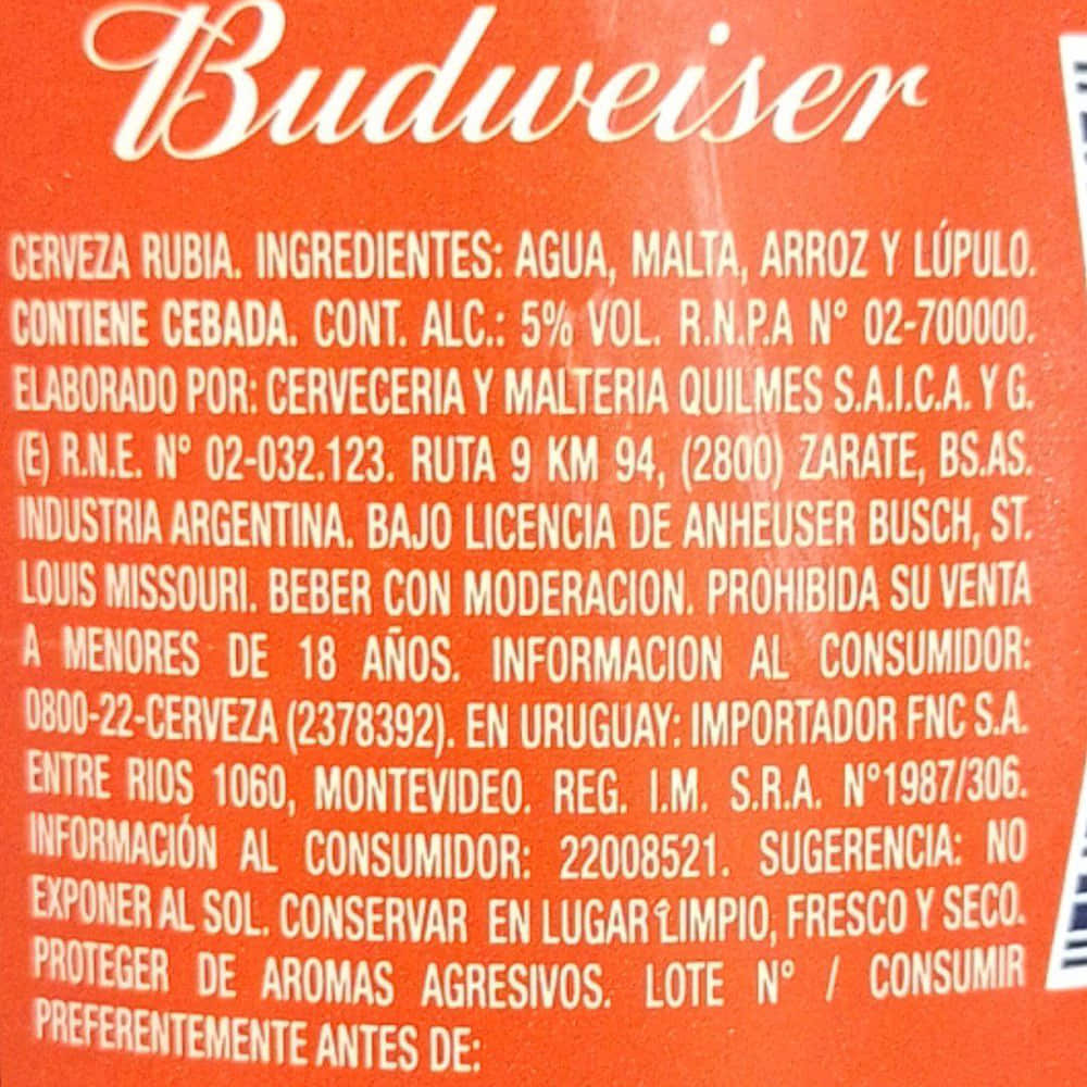 Cerveza BUDWEISER 710 ml - devotoweb