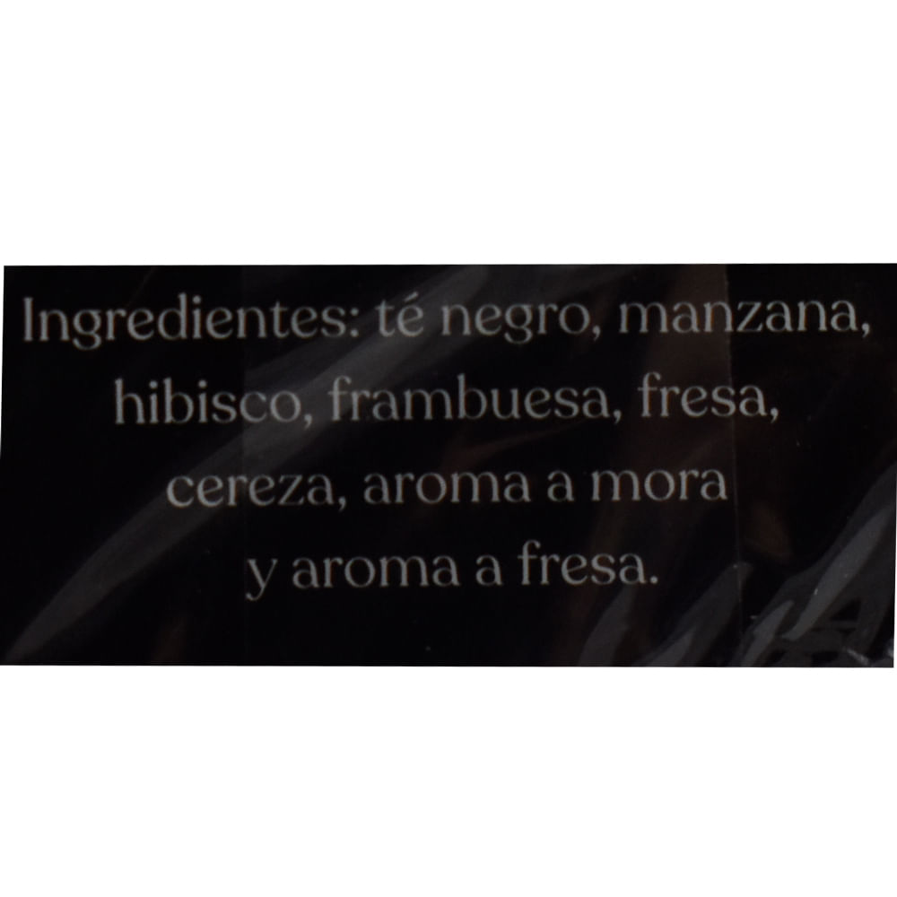 Té PRESIDENT negro con frutos rojos 10 sobres - devotoweb