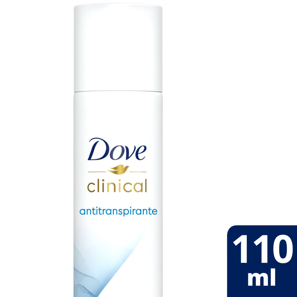 Desodorante ap DOVE Clinical original 110 ml - disco