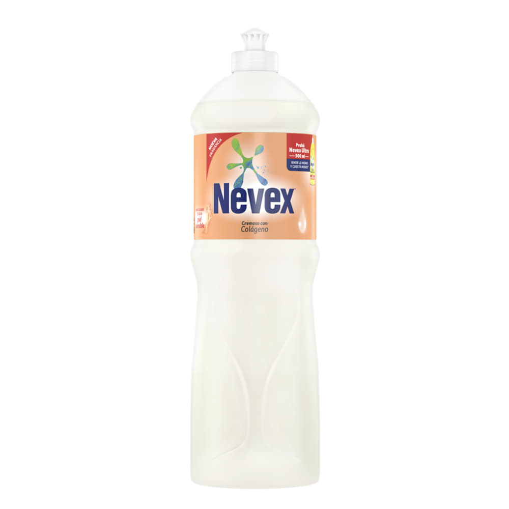 Detergente cremoso NEVEX colágeno 1.25 L - disco