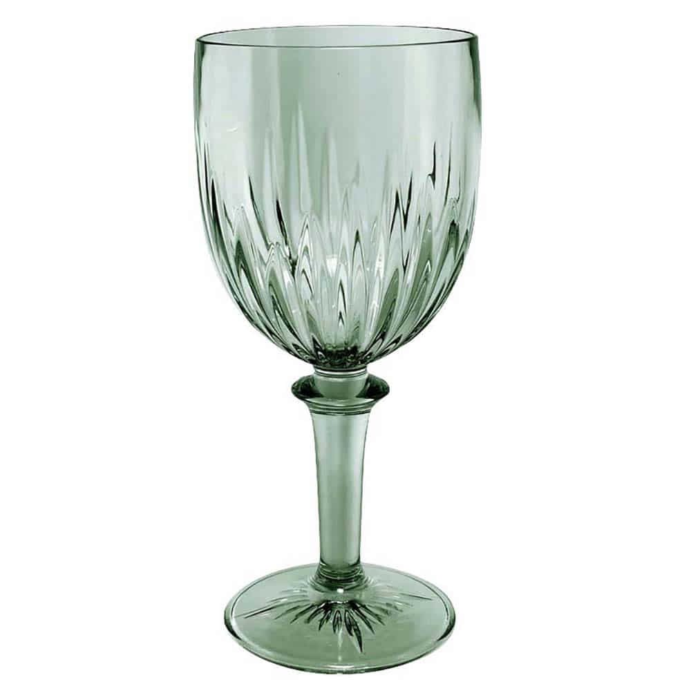 Copa 470 ml acrílico verde - grupodiscouruguay