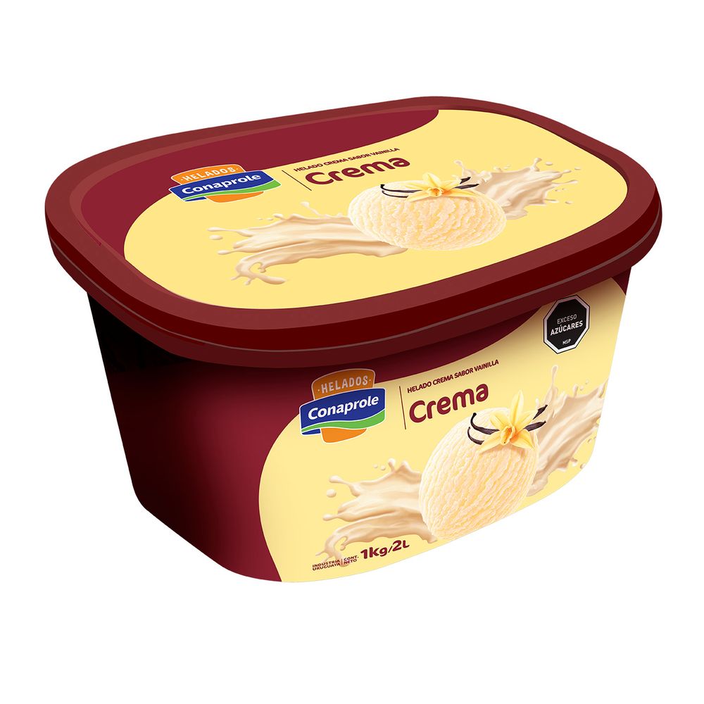 Helado CONAPROLE vainilla 2 L - devotoweb