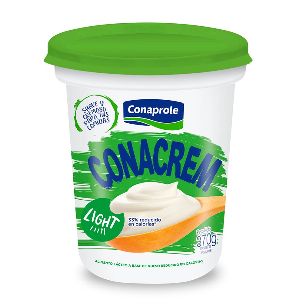 Queso Conacrem Light CONAPROLE 370 g - devotoweb