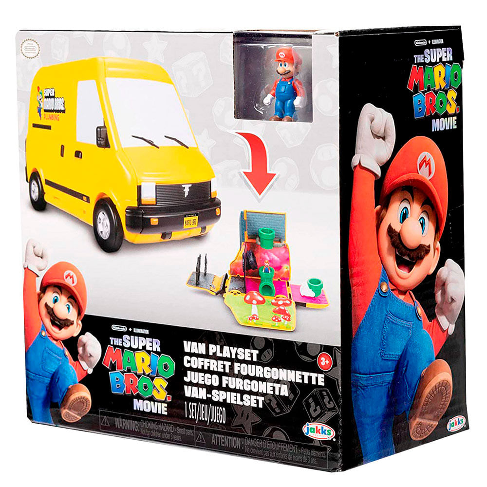 Super Mario Van Playset The Movie - devotoweb